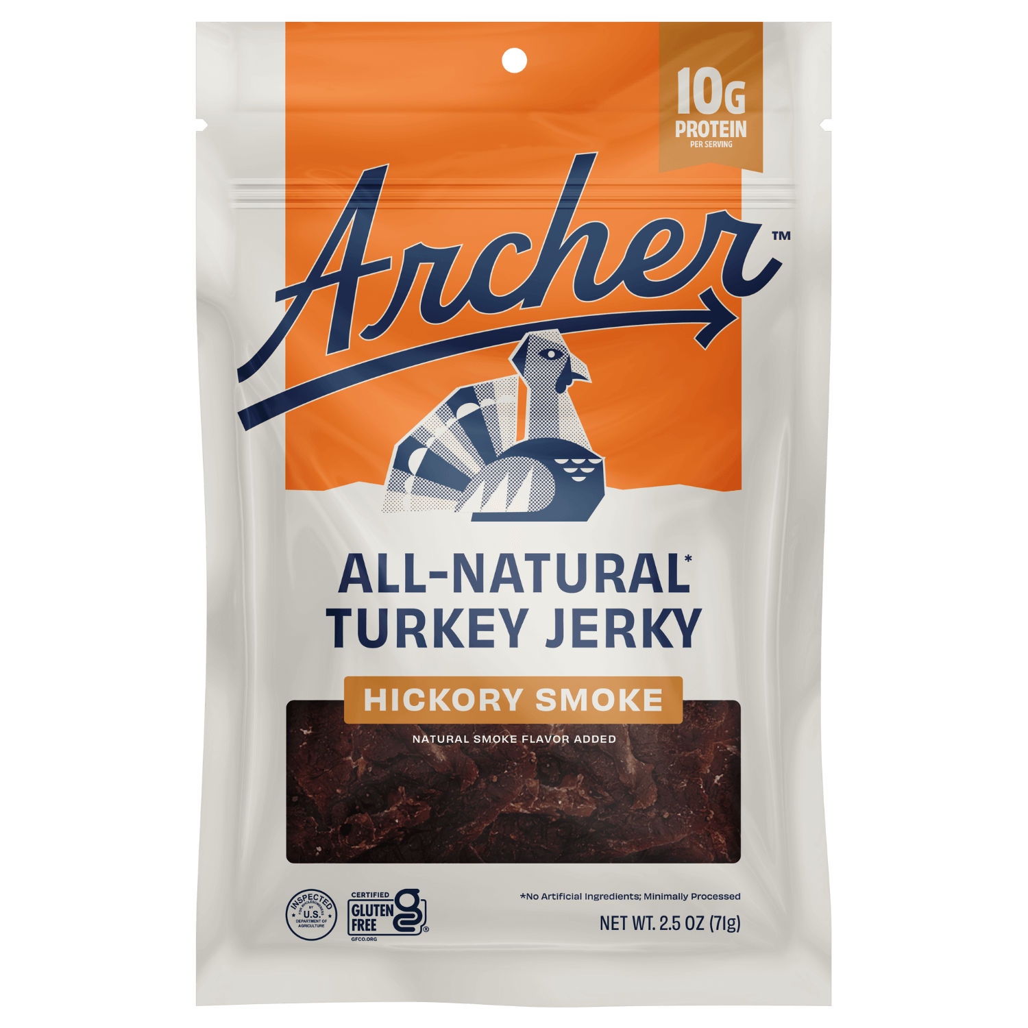 Turkey Jerky | Hickory Smoked Turkey Jerky – Archer Jerky