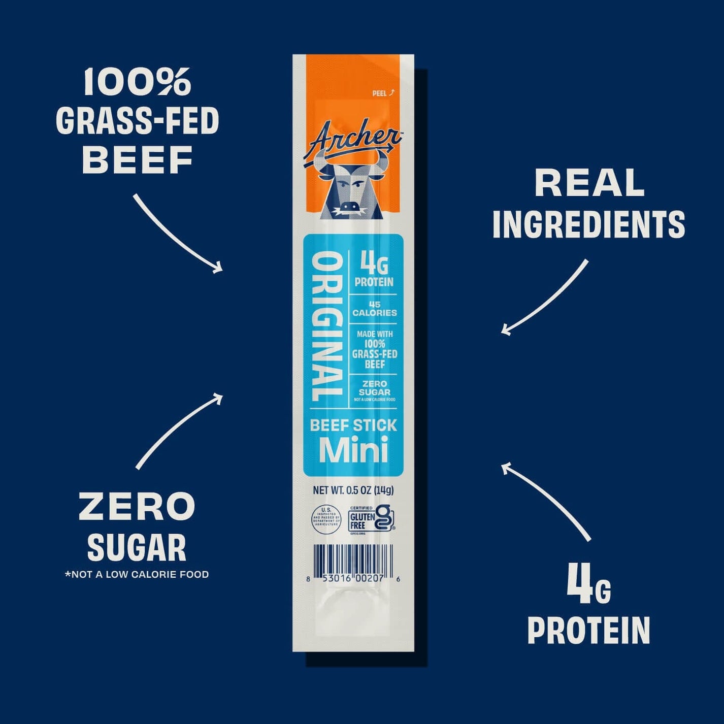 Original Beef Mini Sticks – Archer Jerky