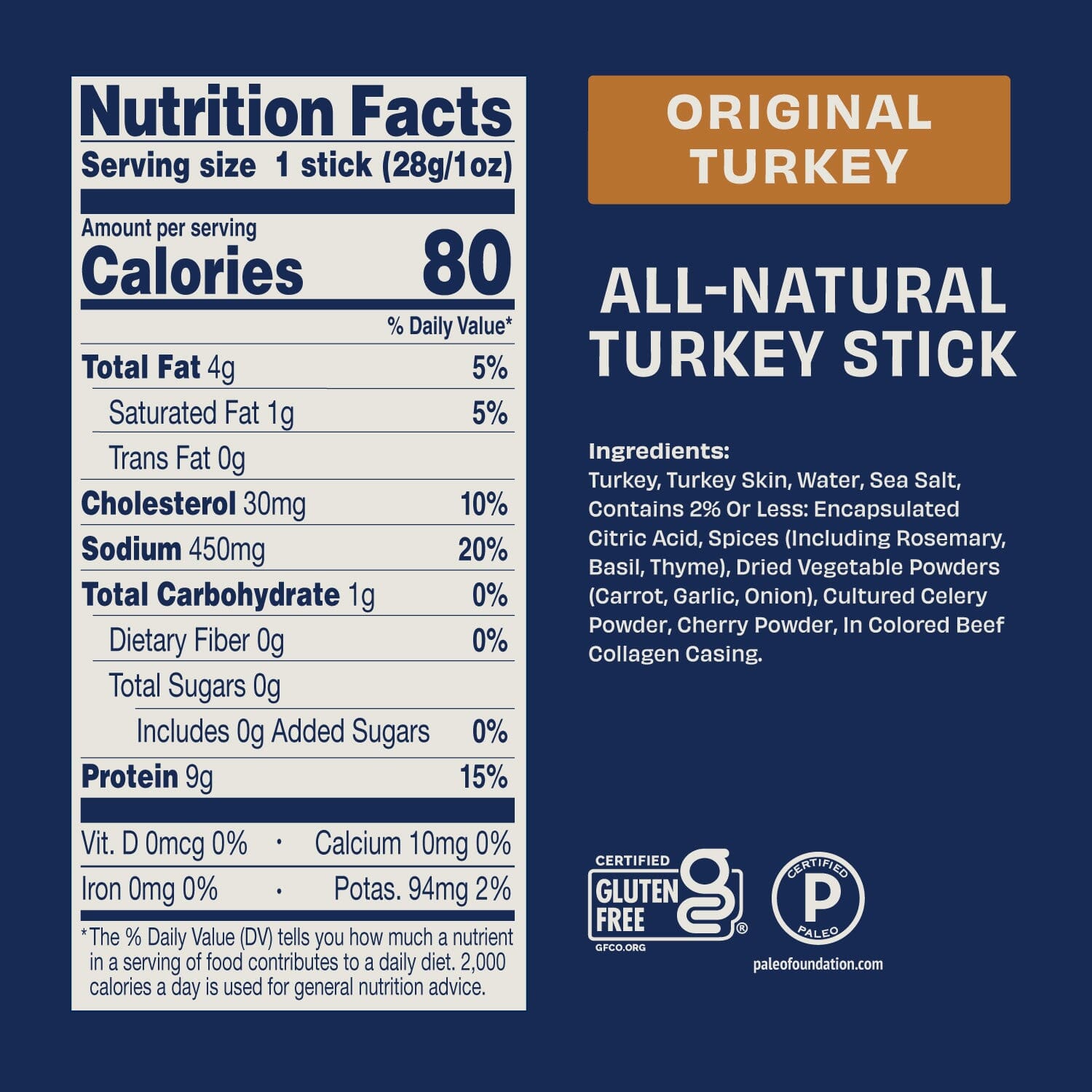 Original Turkey Stick – Archer Jerky